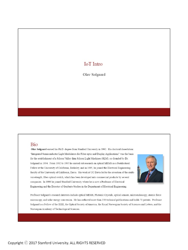 IOT Complete Course Slides | PDF