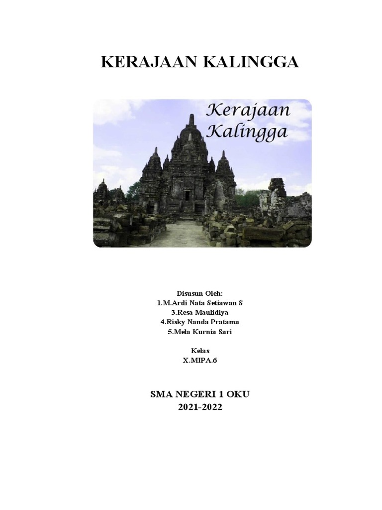 Makalah Kerajaan Kalingga | PDF