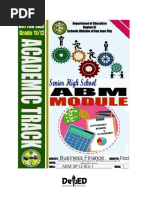 ABM 11 - FABM1 - Q1 - W1 - Mod1-Mod2 | PDF | Accounting | Bookkeeping