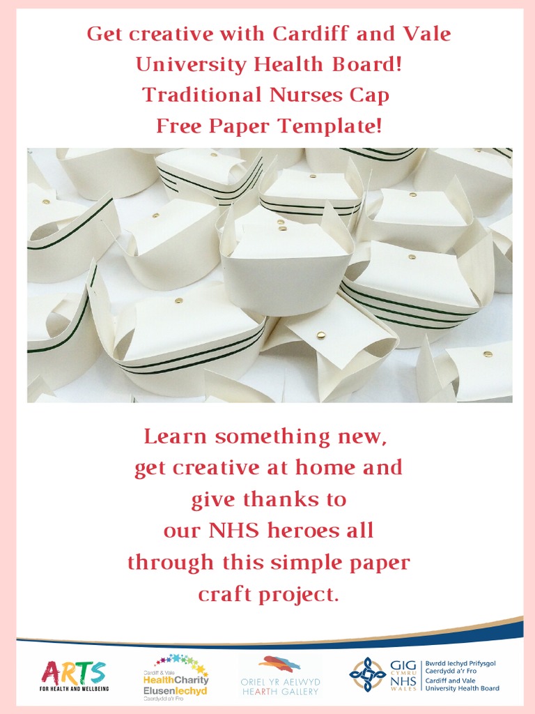 Get Creative With Cardiff and Vale University Health Board! Traditional ...