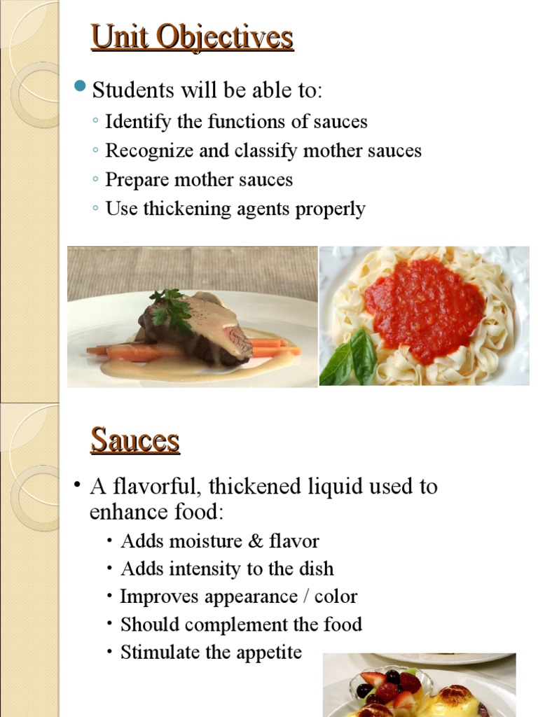 Sauces | PDF | Sauce | Cooking