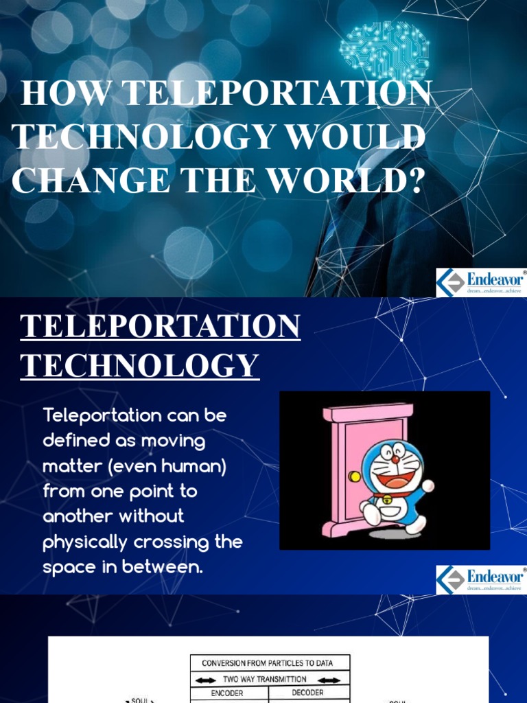 How Teleportation Technology Would Change The World? | PDF | Economies