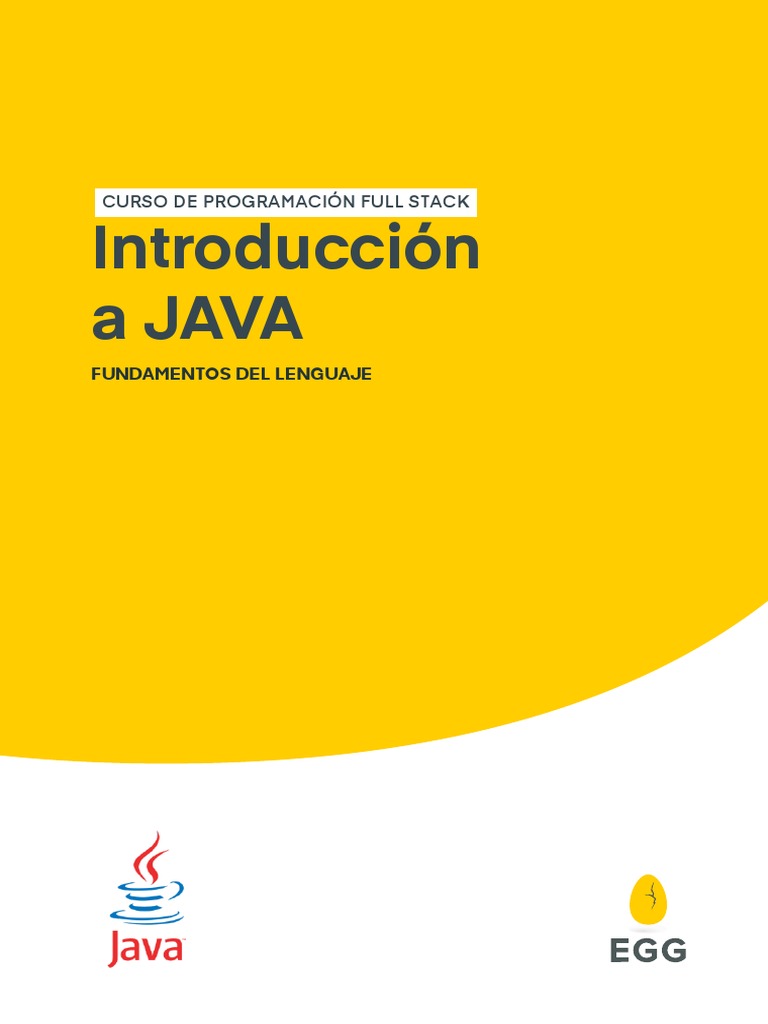Guía Intro Java Pdf Estructura De Datos De Matriz Java Lenguaje De Programación