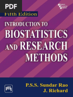 Research Methodology & Biostatistics M Pharm | PDF