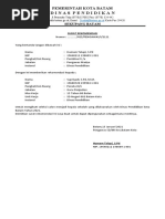 Surat Penunjukan PLh Kepala Sekolah | PDF