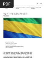 Fiscalité des Sociétés et IRPP au Gabon | PDF | Impôt sur le revenu ...