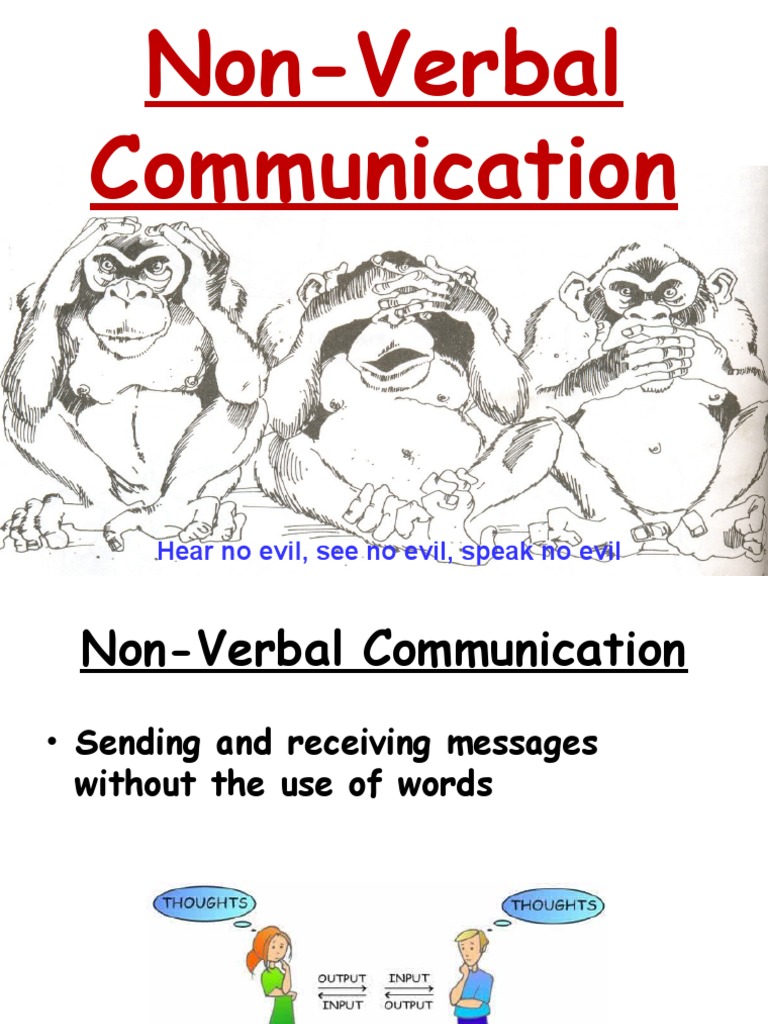 Hear No Evil, See No Evil, Speak No Evil | PDF | Nonverbal ...