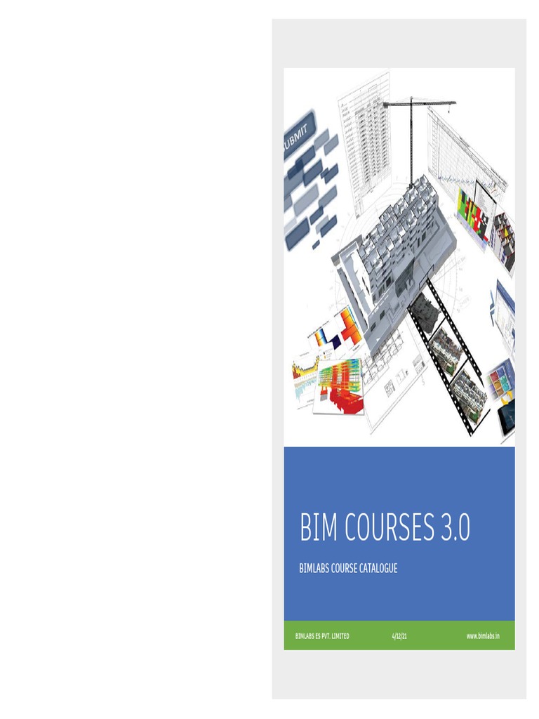 Bim Courses 3.0: Bimlabs Course Catalogue | PDF | Autodesk Revit | 3 D ...