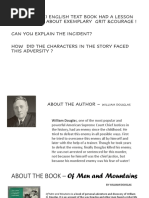 Class 12 English PPT Deep Water | PDF | Swimming | Fear