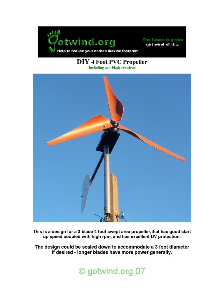 Pvc Propeller | Propeller | Manufactured Goods | Free 30-day Trial | Scribd
