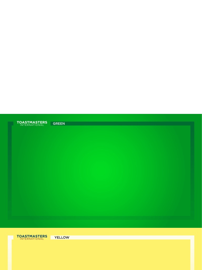 Toastmasters Timer Cards | PDF