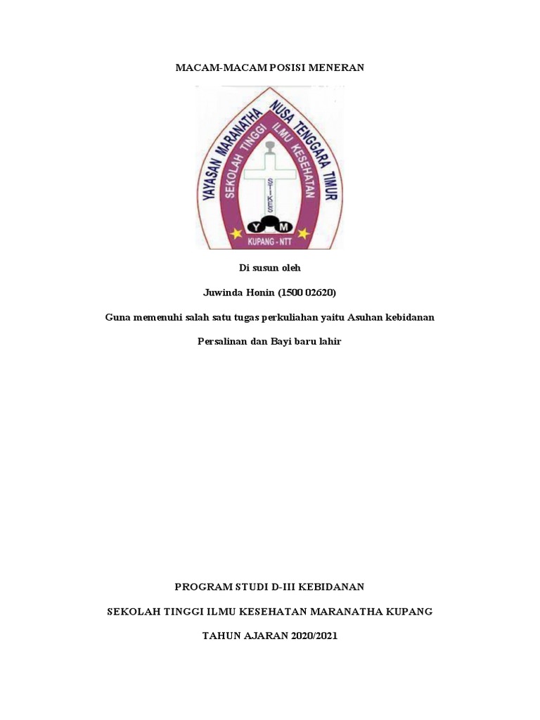 MACAM Maacam Posisi Meneran | PDF