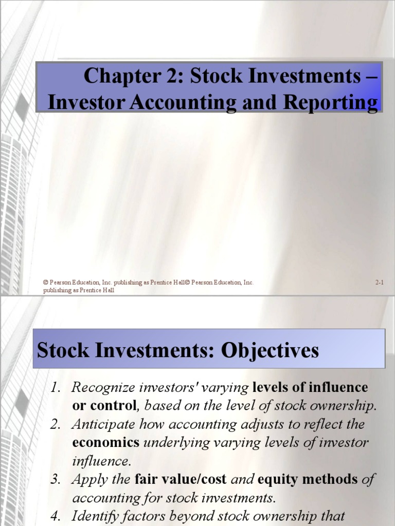 Stock Investments - Investor Accounting and Reporting | PDF | Book ...