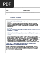 Wind Class 9 Extra Questions Question 1 | PDF | Wound