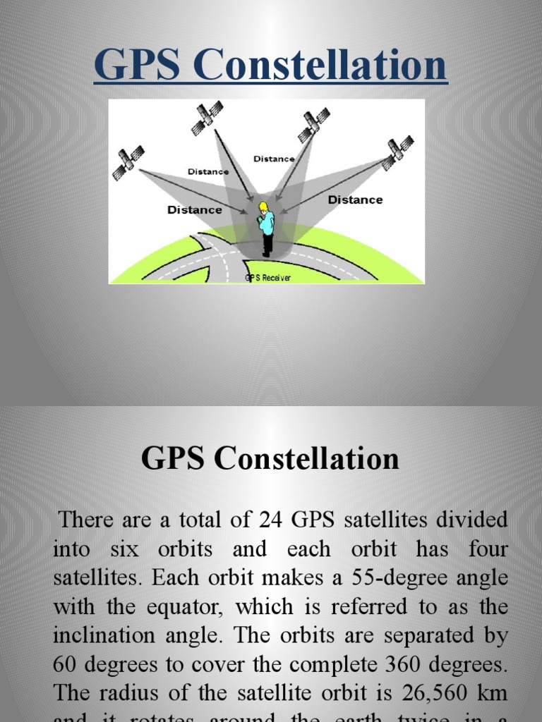 On Gps Constellation Notes | PDF
