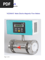 Flowirl 8700 | PDF | Flow Measurement | Gases