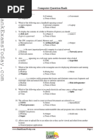 DCA Model Question Paper (Final) | PDF | Window (Computing) | Computer File