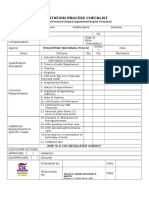 CSC Appointment Processing Checklist | PDF