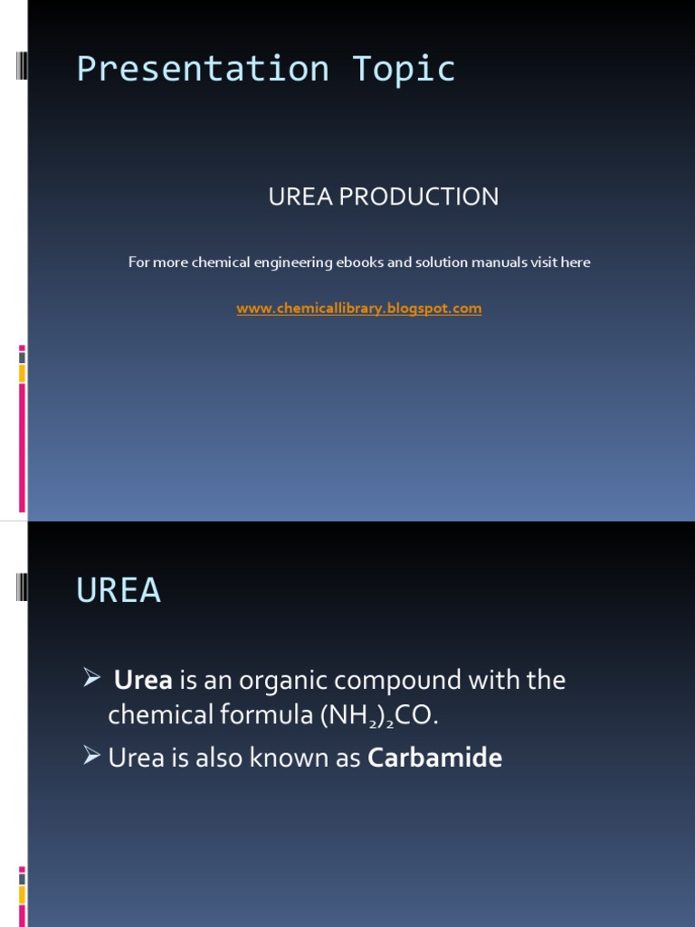 Urea Manufacturing Process | PDF | Business Process Management | Urea