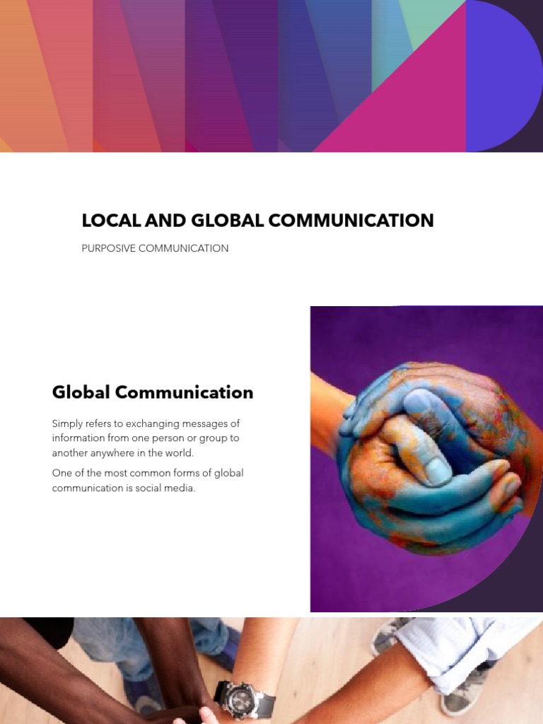 Lesson 2 Local and Global Communication | PDF | Communication | Stereotypes