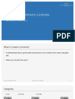 What Are The Creative Commons Licences? Facts Heet | PDF | Creative Commons | Creative Commons ...