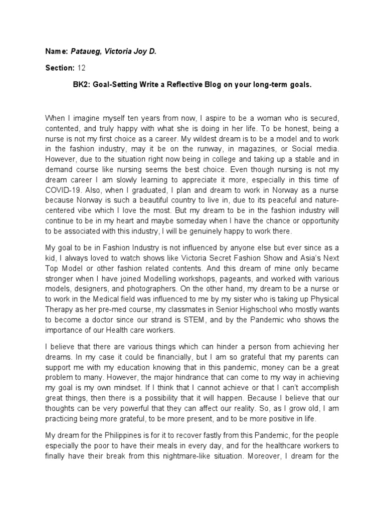 BK2 FLJ Pataueg Victoria Joy | PDF | Fashion | Health Care