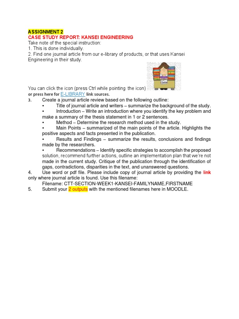 Case Study Report: Kansei Engineering: Assignment 2 | PDF