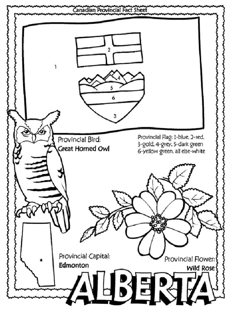 Crayola Print & Learn - Canadian Provinces | PDF