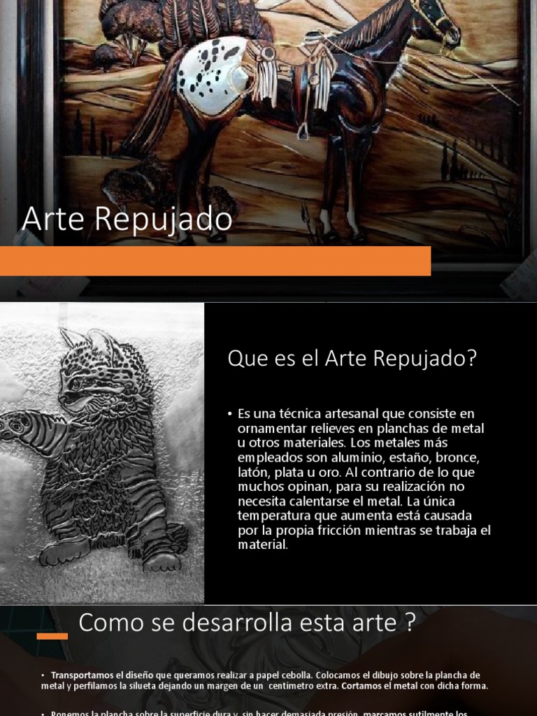 Guía Básica de Arte Repujado | PDF | Hogar, jardinería y bricolaje