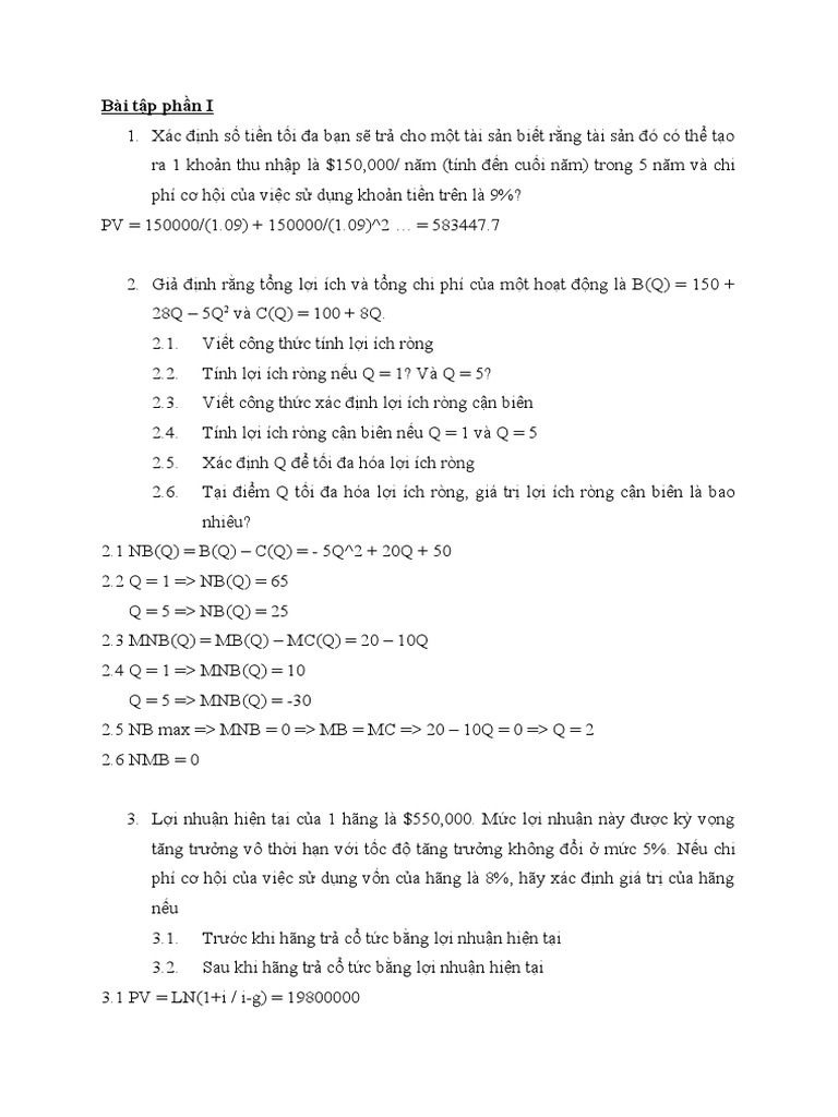 (123doc) - Bai-Tap-Kinh-Te-Kinh-Doanh-Chuong-1 | PDF