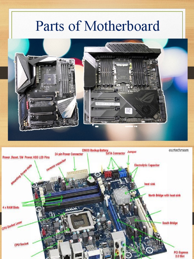 Lesson 3 Parts of The Motherboard | PDF | Personal Computers | Solid ...