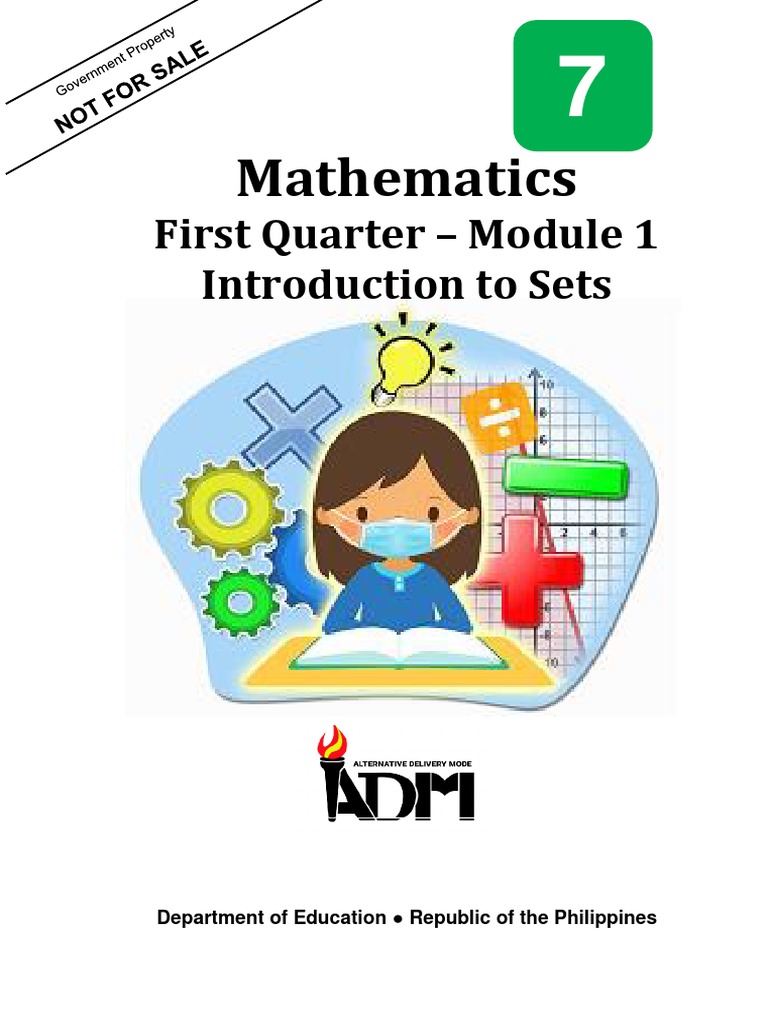 Math7 Q1 Mod1 Introduction-To-Sets | PDF | Set (Mathematics) | Solar System