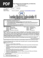 Basic Cal Q4 Module 1 | PDF | Integral | Function (Mathematics)