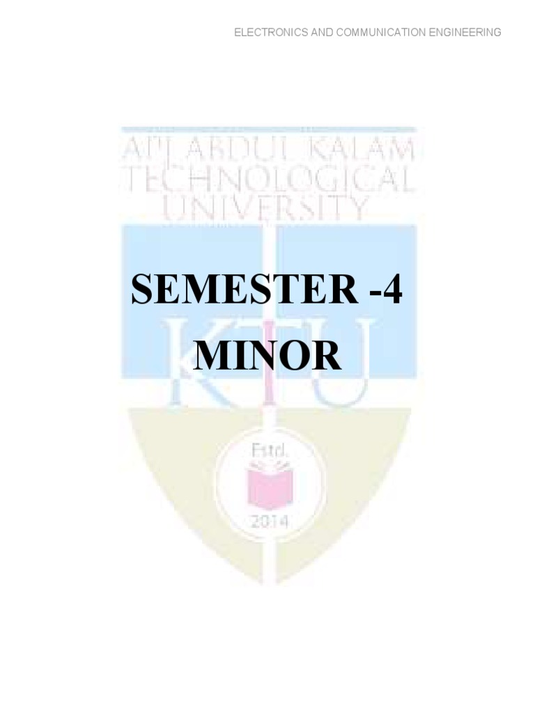 Ect282 Microcontrollers Syllabus | PDF | Microcontroller | Office Equipment