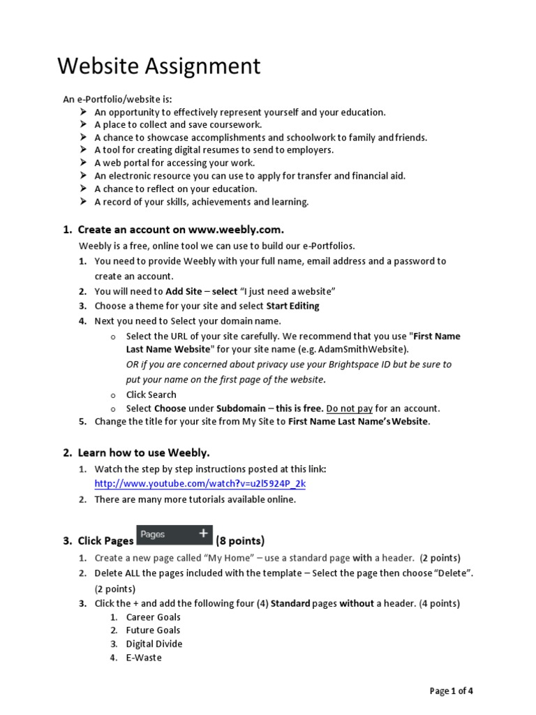 Website Assignment R | PDF | Websites | Icon (Computing)