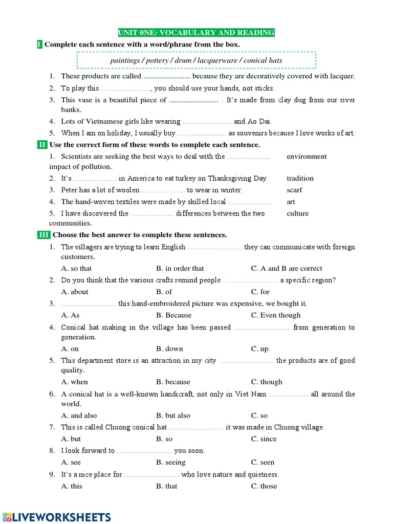 English 9 Unit 1 | PDF | Basket Weaving