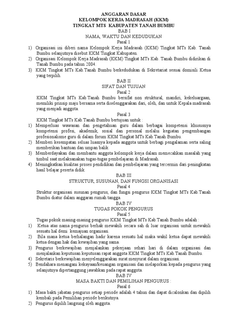 Adart KKMTS Tanbu 2021 | PDF | Karier & Perkembangan