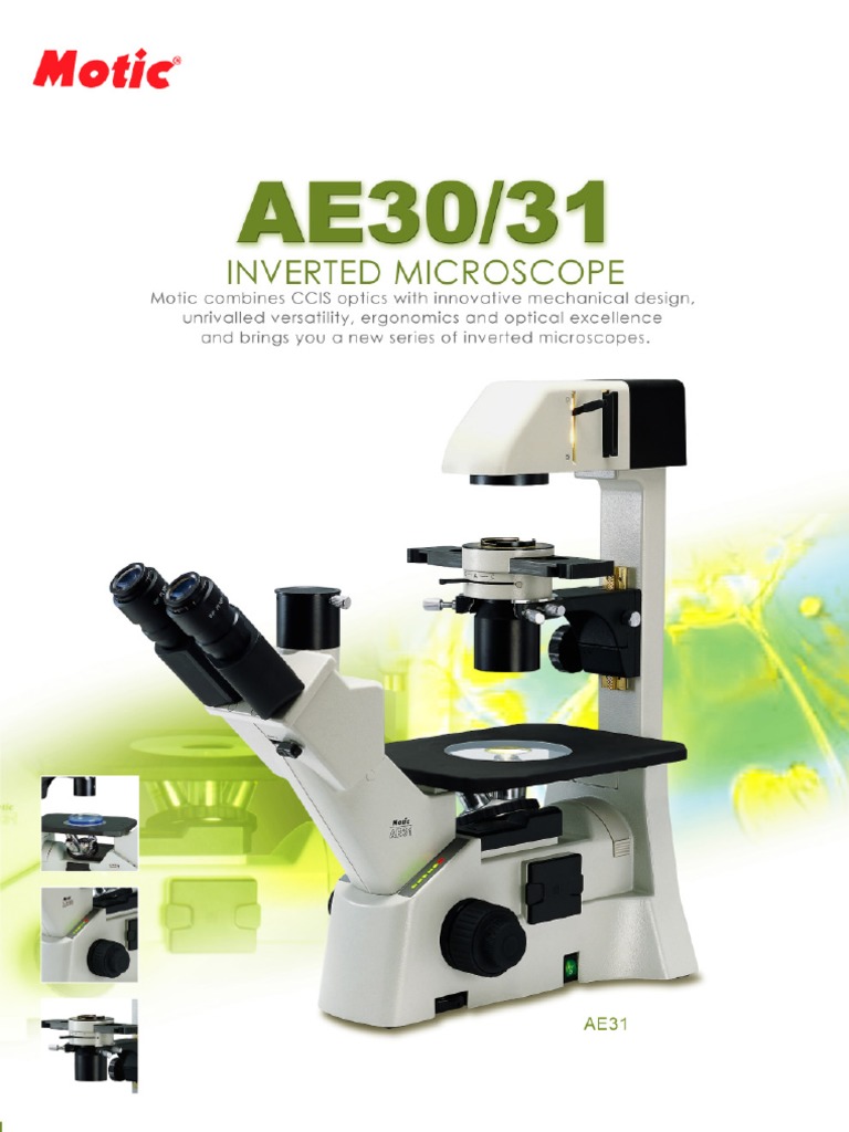 AE31 Microscopio Motic | PDF