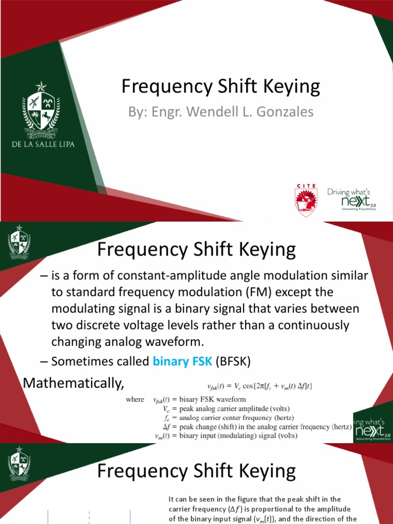 Frequency Shift Keying | PDF