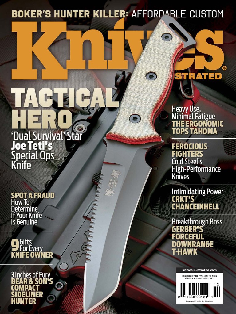 Knives Illustrated 201411-12 | PDF | Knife | Blade Weapons