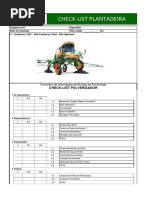 CHECK LIST Trator | PDF | Pneu | Bens manufaturados