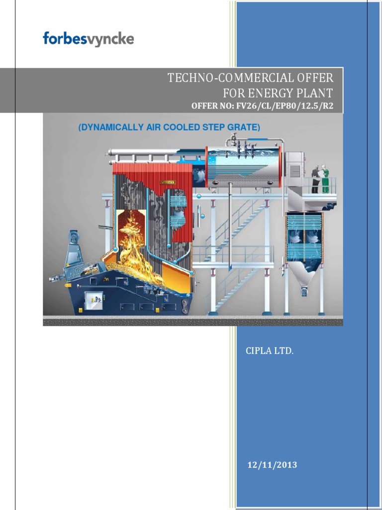 Boiler Quotation d8 | PDF | Furnace | Boiler