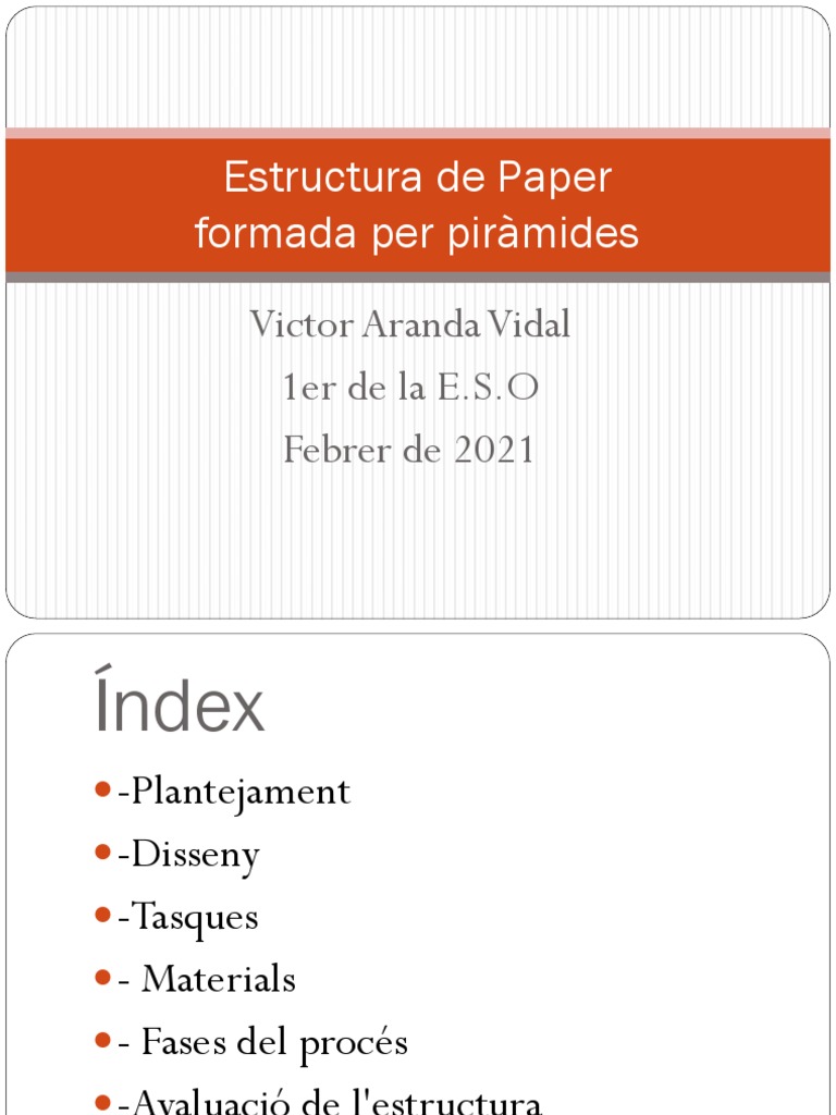 Estructura de Paper | PDF