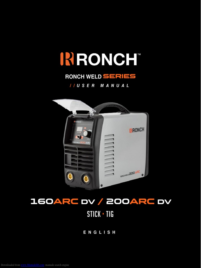 Ronch Weld 200arc DV | PDF | Construction | Welding