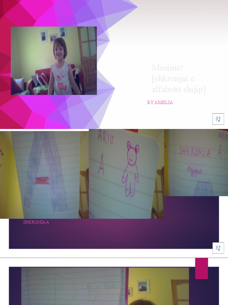 Mesime! (Shkronjat e Alfabetit Shqip) | PDF