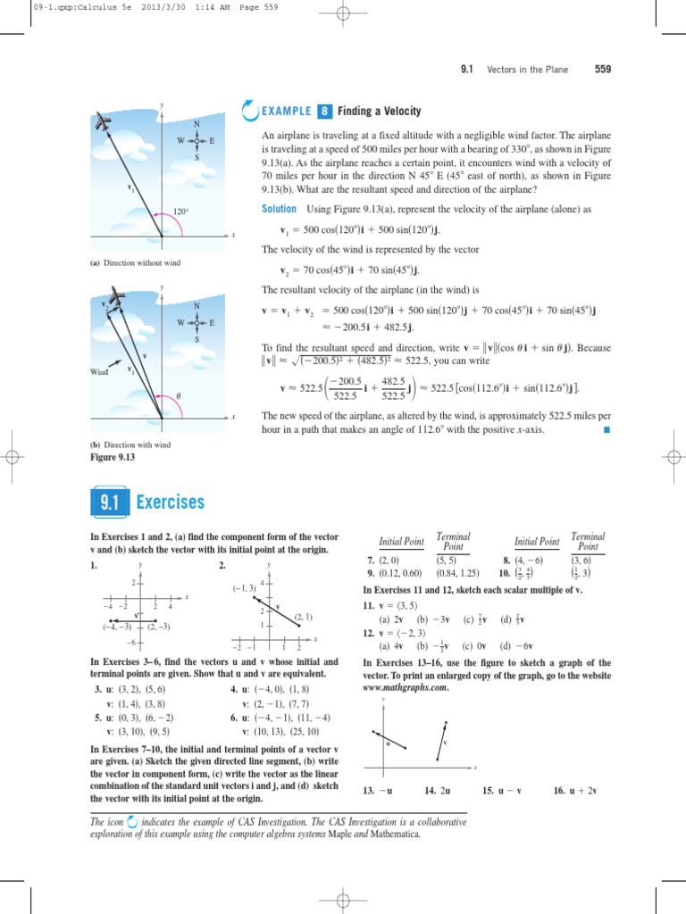 Exercises: Example | PDF | Euclidean Vector | Norm (Mathematics)