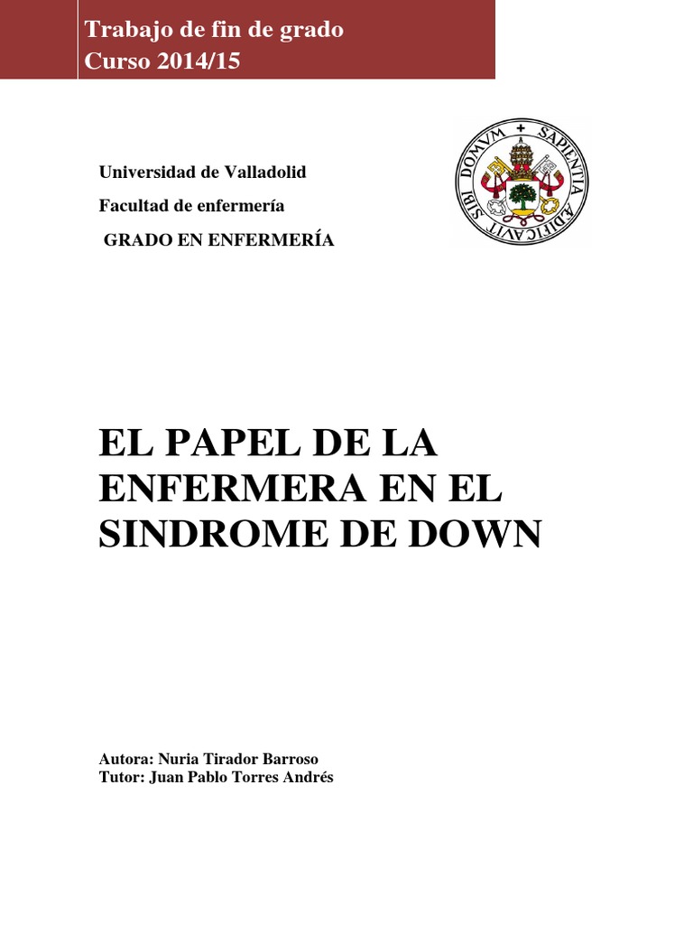 Escala de Denver | PDF | Síndrome de Down | Discapacidad intelectual