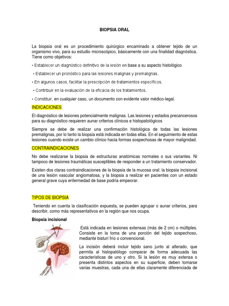 Biopsia Resumen | PDF | Biopsia | Tinción