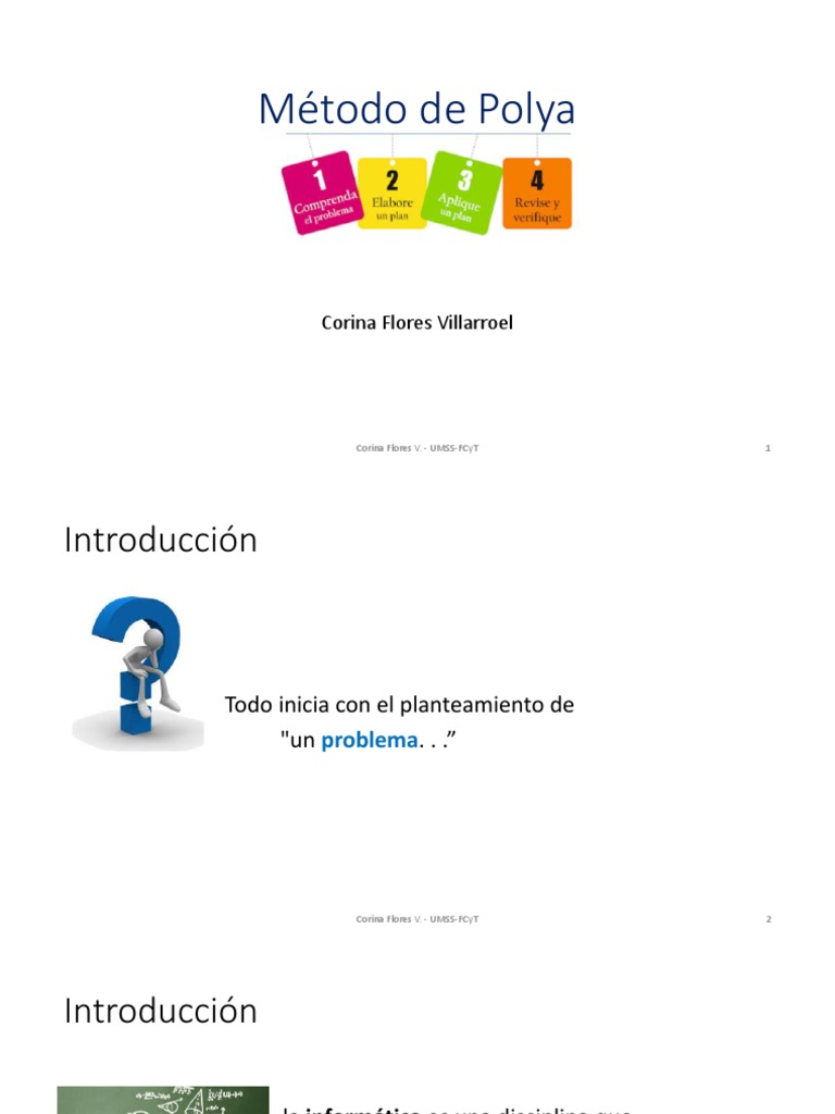 Método de Polya | PDF | Ciencias de la Computación | Alan Turing