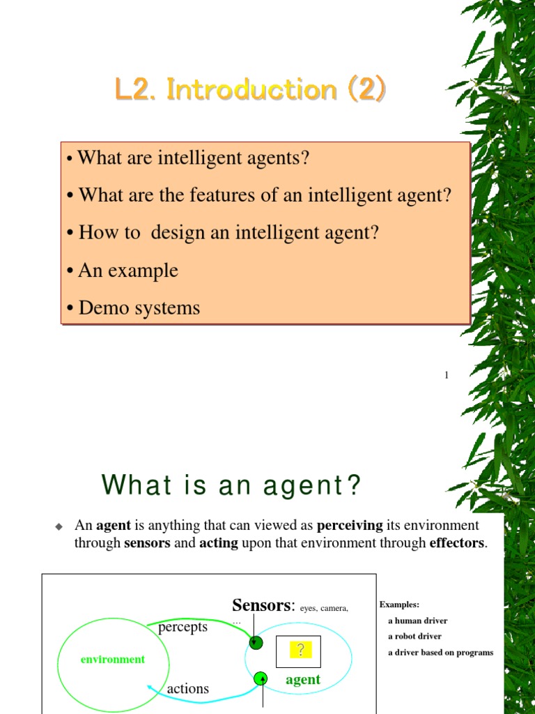 AI Agent Types Summary | PDF | Artificial Intelligence | Intelligence ...